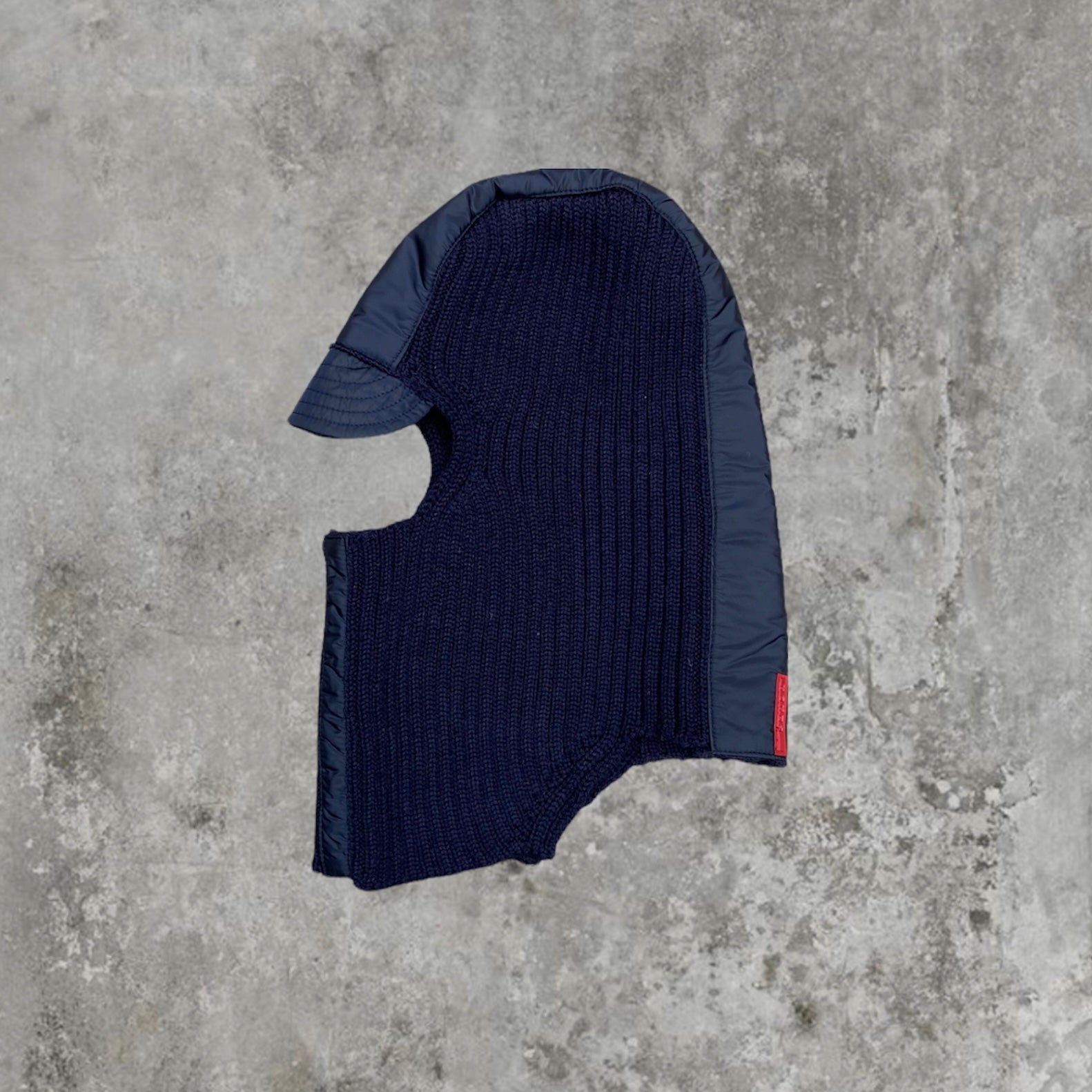 PRADA SPORT WOOL NYLON BALACLAVA SKI MASK - 1999 – BAD MOUTH*